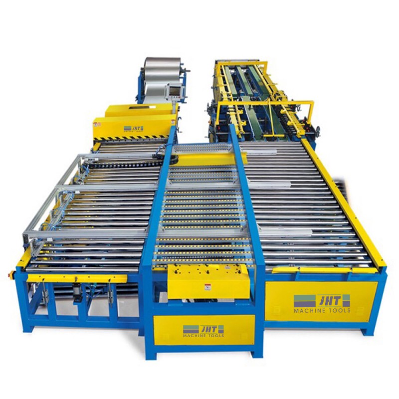 U Shape Auto Duct Line 5 PLC Mitsubishi System CNC Autofold Automated ...