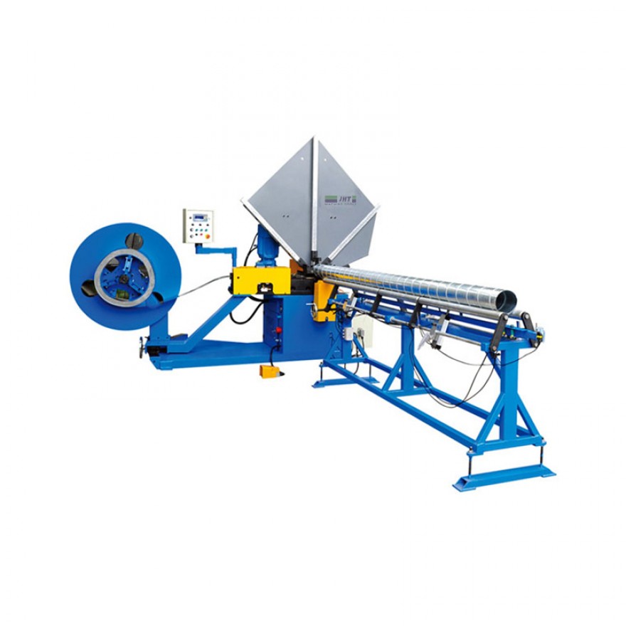 1500 Spiral Duct Forming Machine HVAC Auto Duct Line Production ...