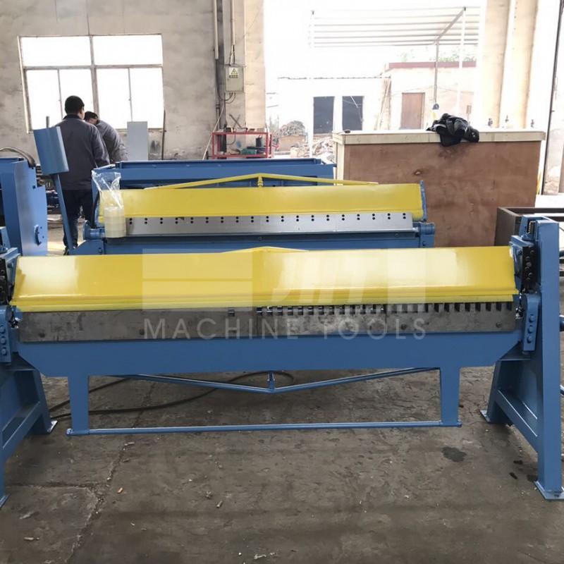 High Quality HAVC Duct 1500mm Manual TDF Metal Flange Folding Machine ...