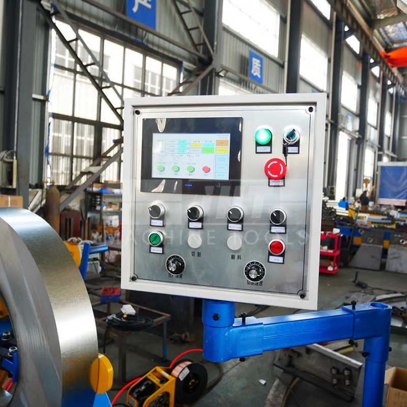 1500 Spiral Duct Forming Machine HVAC Auto Duct Line Production ...