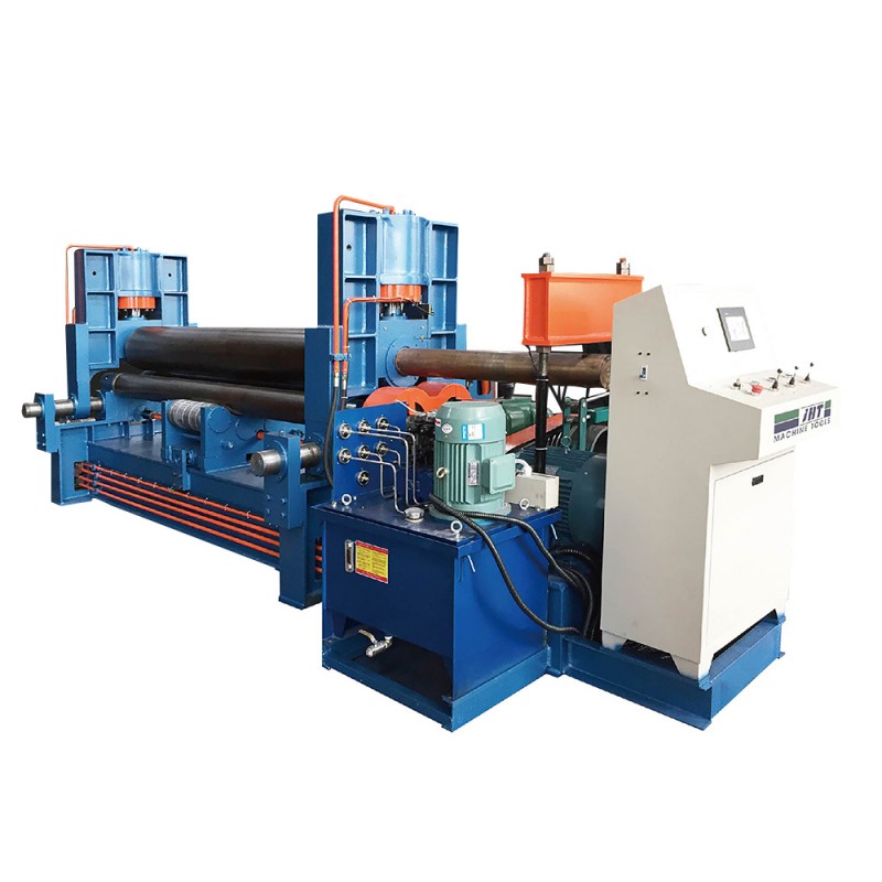 JHT High Quality W11S Large Size Hydraulic Upper Roller Universal Plate ...