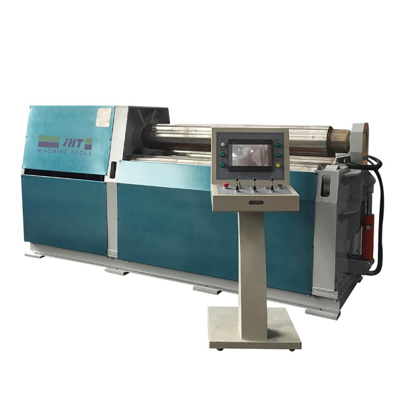 JHT W12 Series Cnc Hydraulic 4 Roller Steel Plate Rolling Bender ...